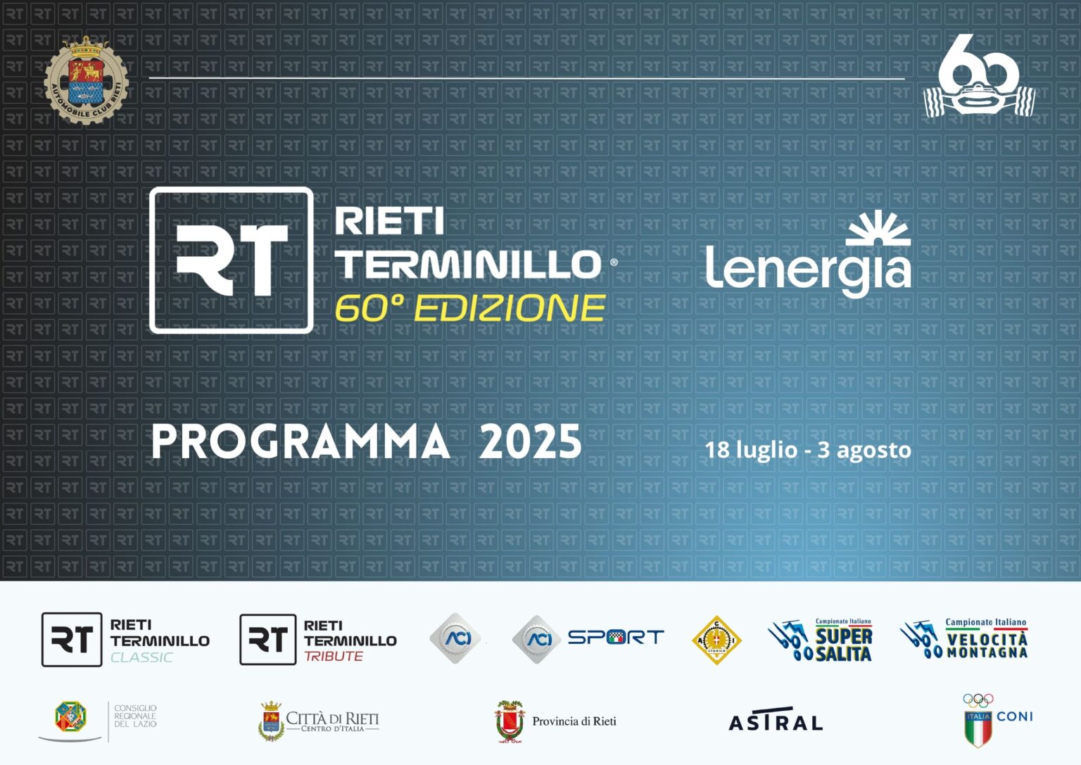 60ª Rieti Terminillo Coppa Carotti 2025 | Il programma completo